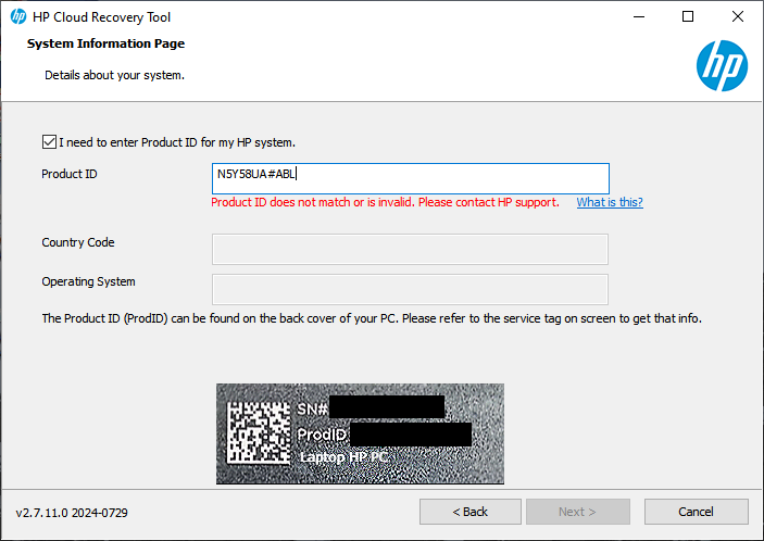 Can't Reinstall Windows 10 - HP Support Community - 9453712