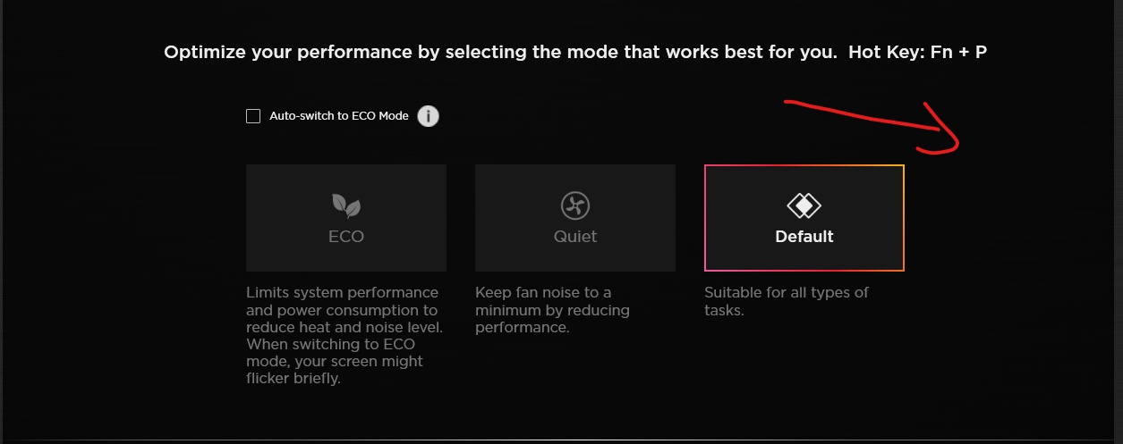 my laptop didnot have performance mod in owen gaming hub - HP Support ...
