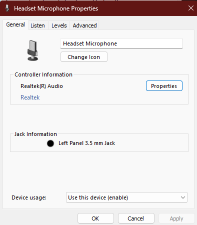 headset microphone not working - HP Support Community - 9468587