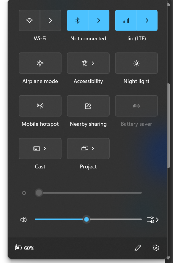 Loss control on brightness adjustment - HP Support Community - 9470467