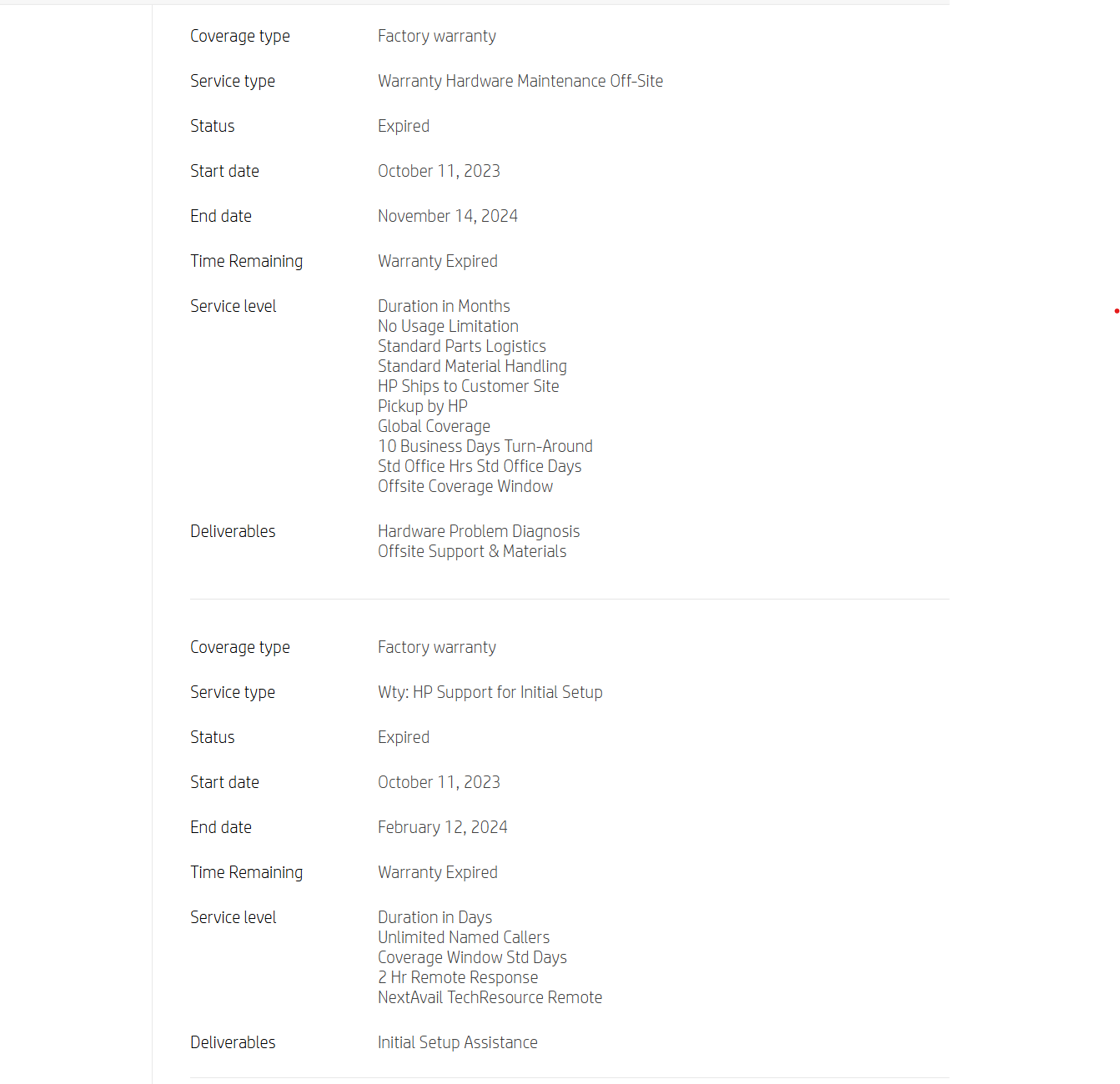 expired warranty with new pc - HP Support Community - 9485069