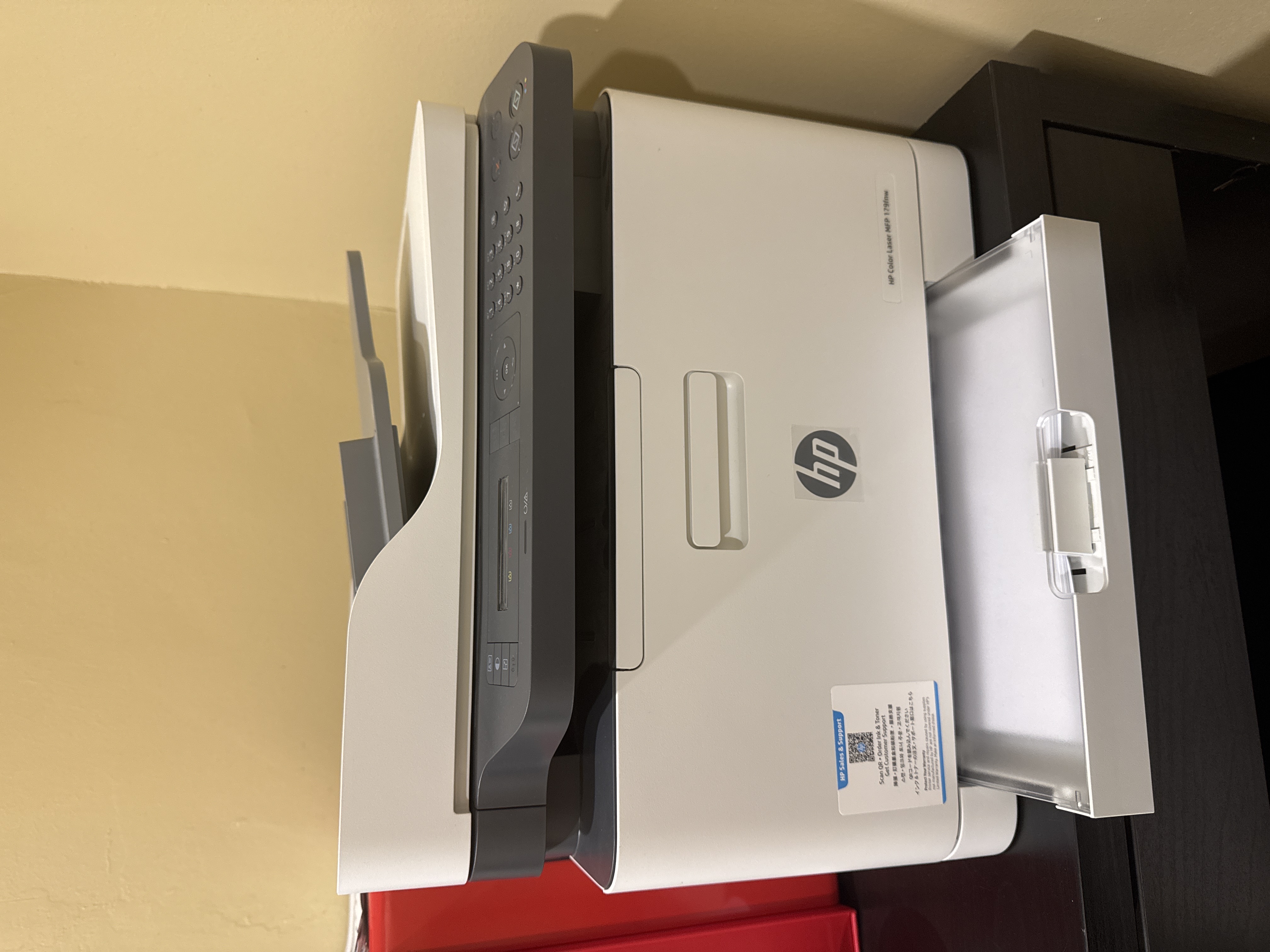 Printer issue: prints come out with a black shadow - HP Support ...