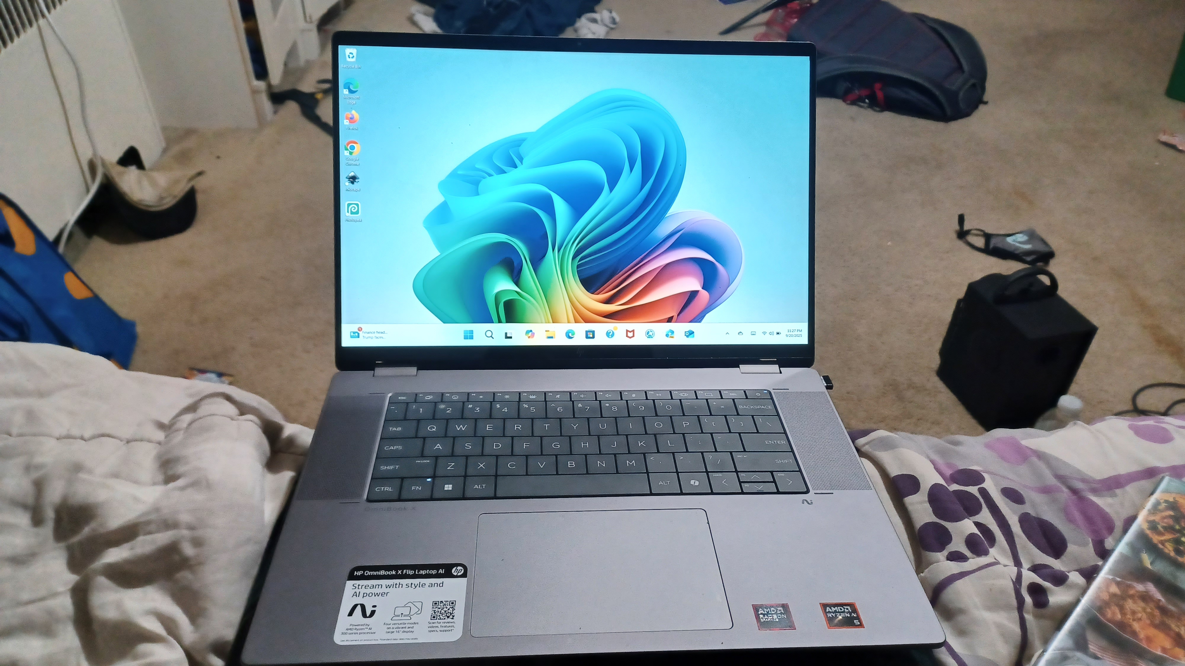 Omnibook x flip 16 AI stuck in tablet mode - HP Support Community - 9491024