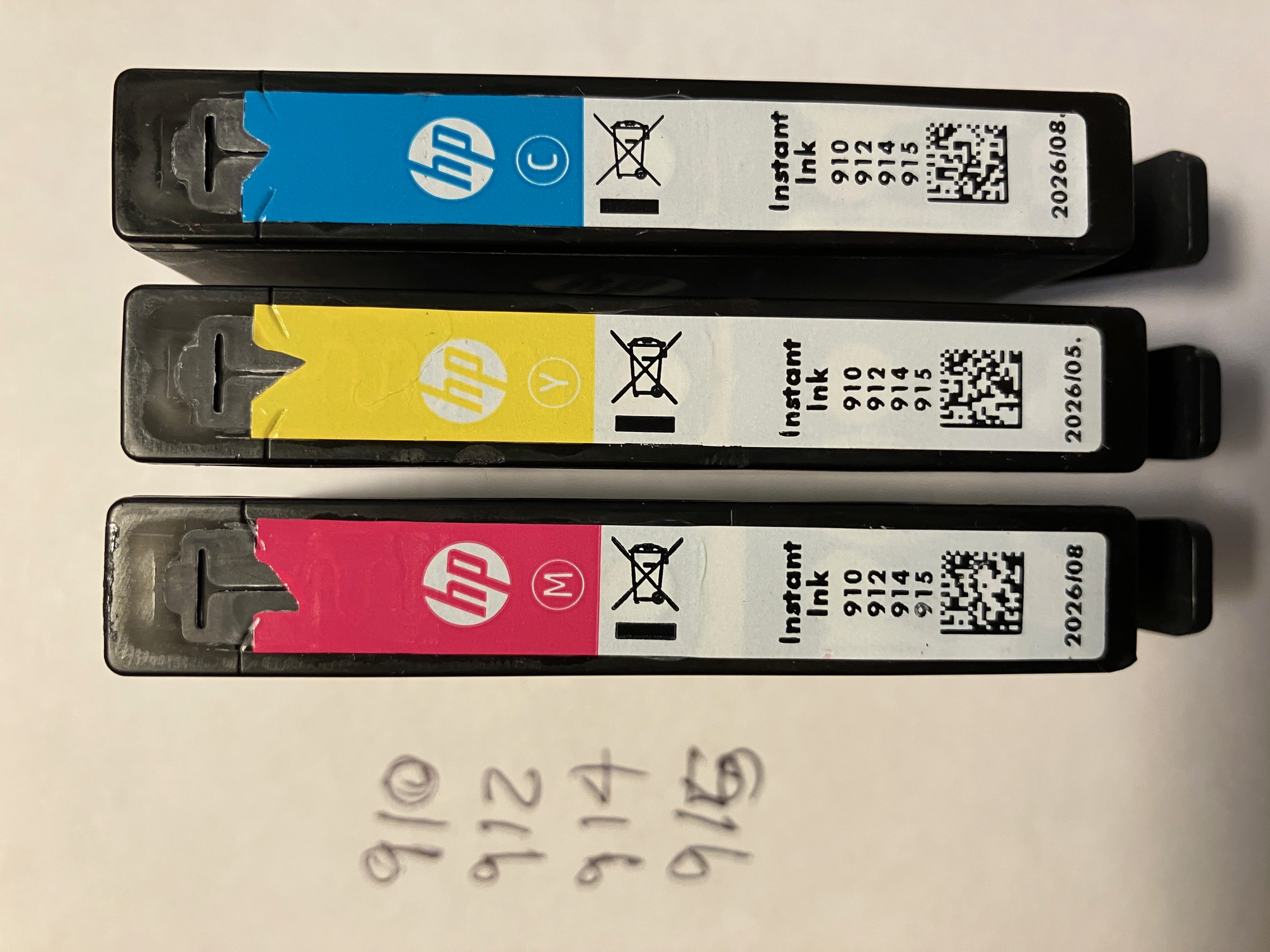 Getting a MUST REGISTER on HP Instant Ink for new HP 910 Car... - HP ...