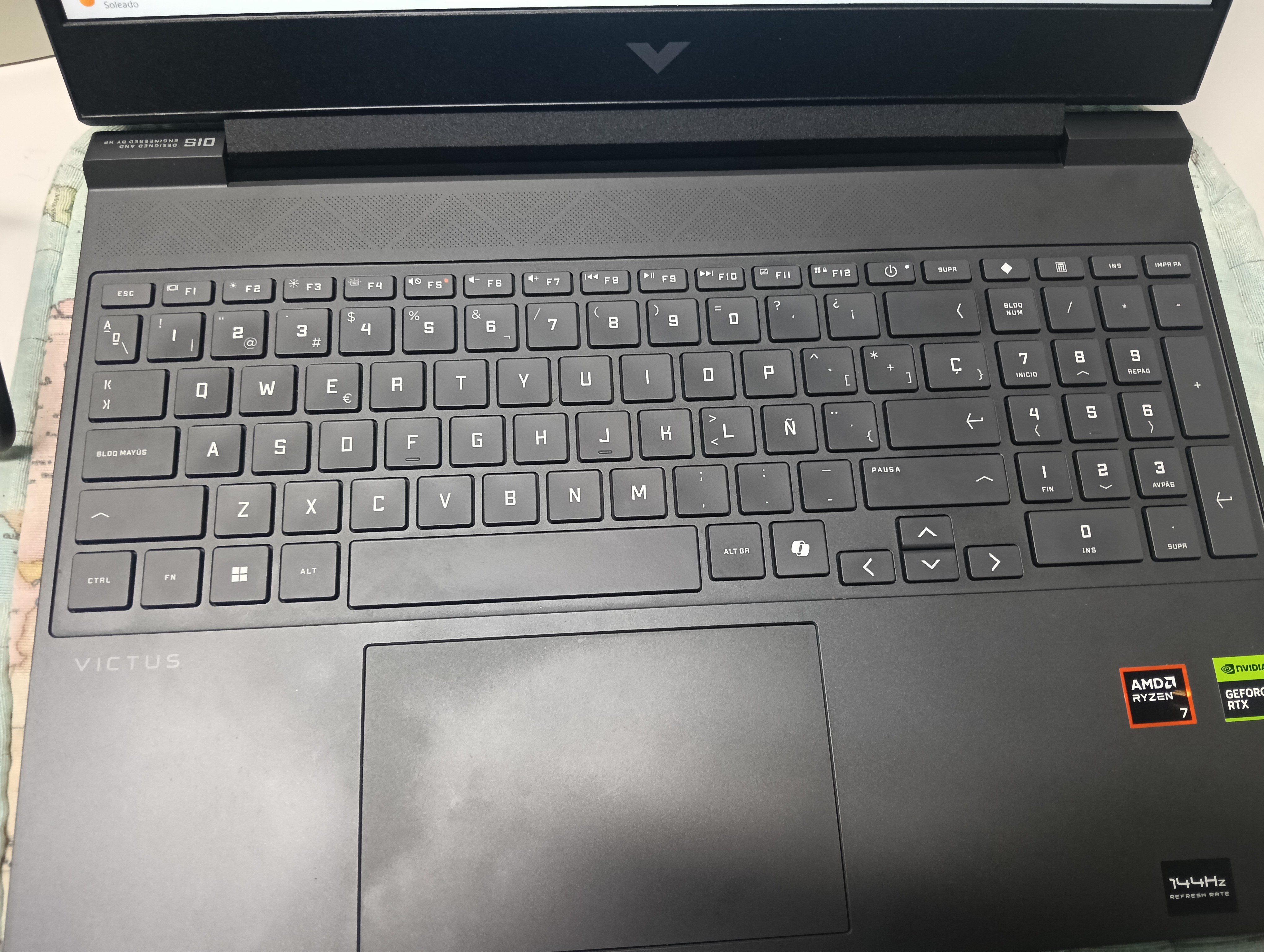 Problem with the keys in my victus lapto - HP Support Community - 9492922