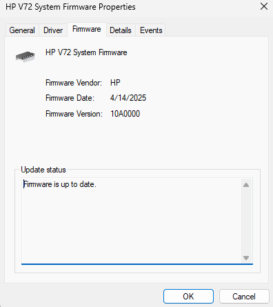 The Secure Boot update failed. Unknown HResult Error code: 0... - HP ...