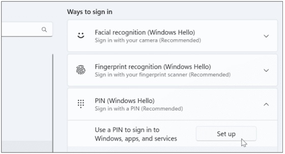 Setting Up Windows Hello Sign-In Options on HP PCs