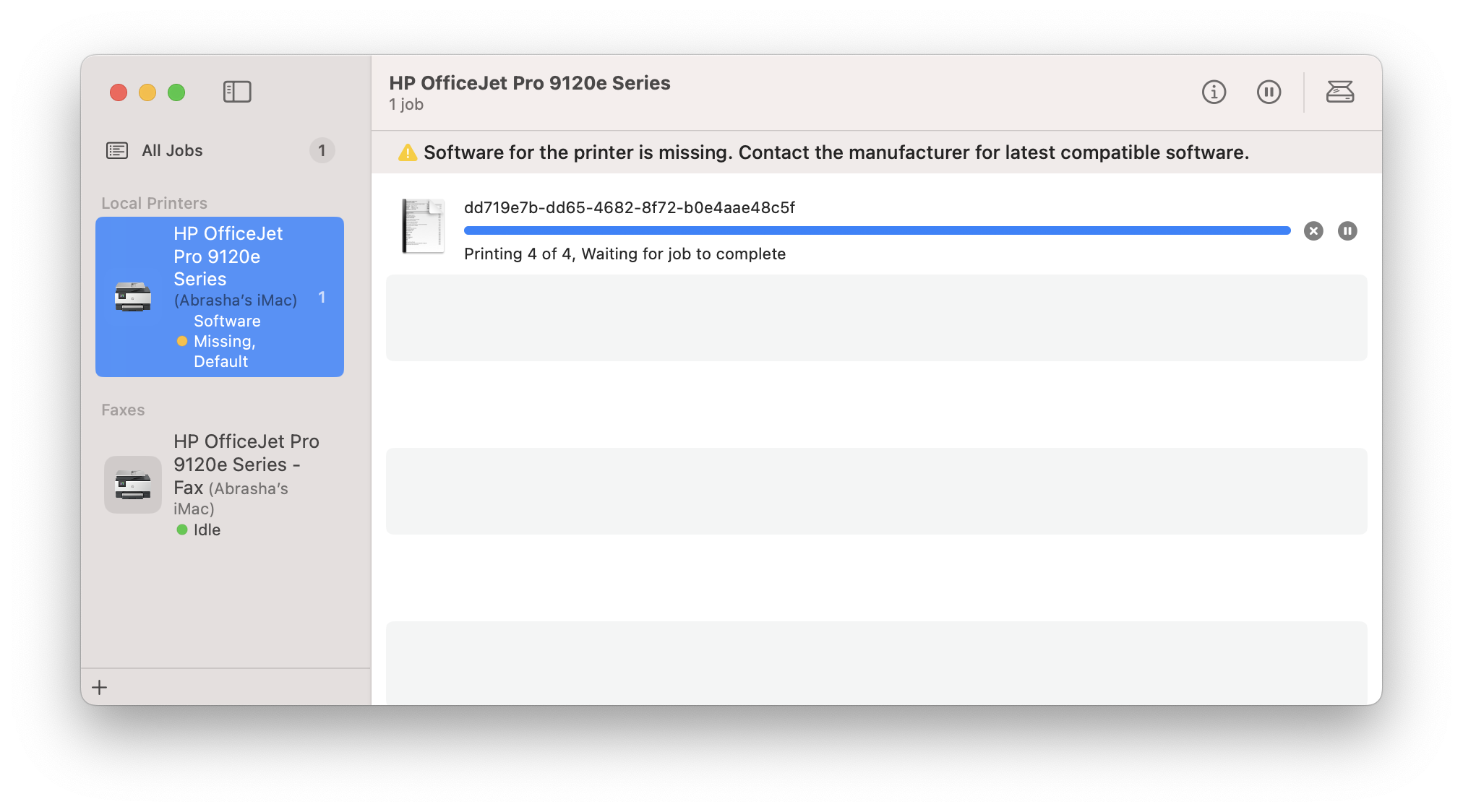 Printer drivers for Mac OS 15 Sequoia - HP Support Community - 9501887