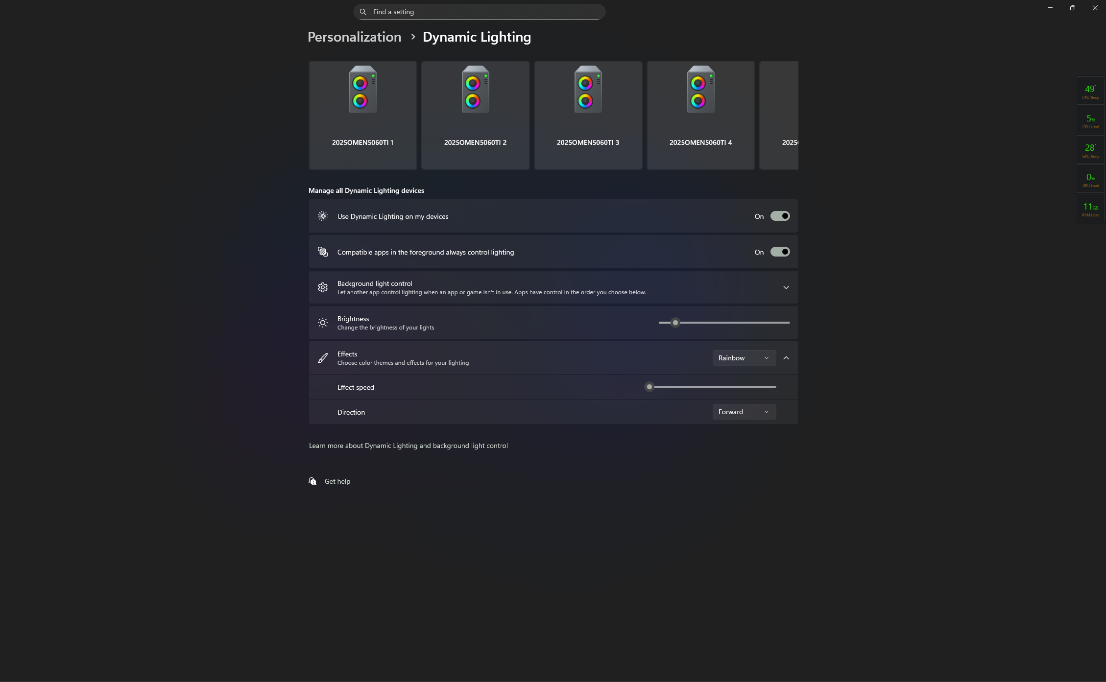 HP Omen 35L Fan RGB Problem. - HP Support Community - 9475439