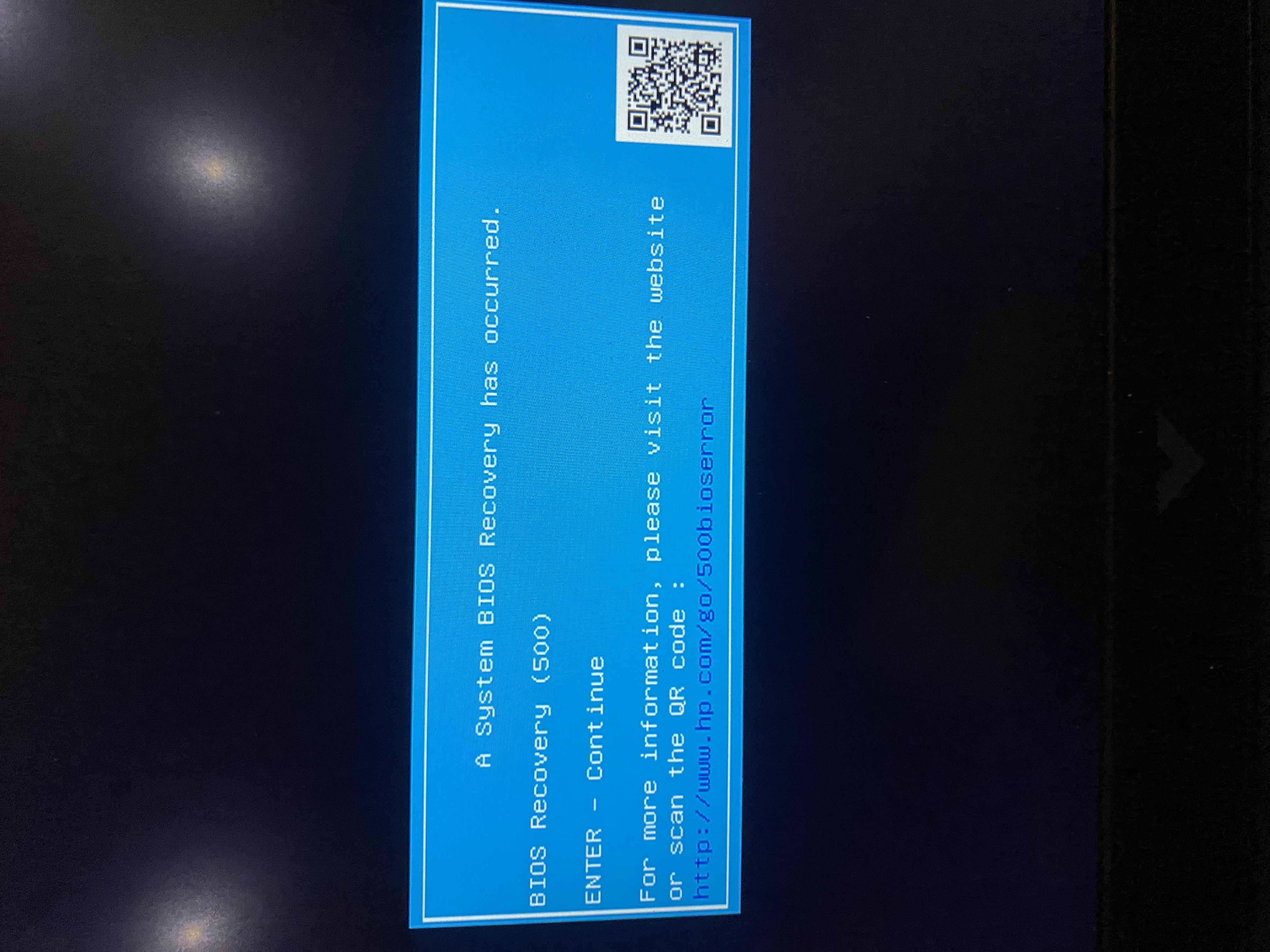 Persistent CMOS Checksum Error (502) on HP Victus 15-fa1093d... - HP ...