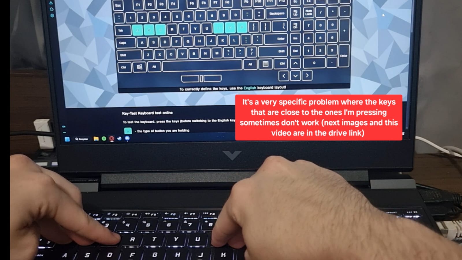 Solved: Keyboard input issue – HP Victus 15 (BIOS F.26) - HP Support ...