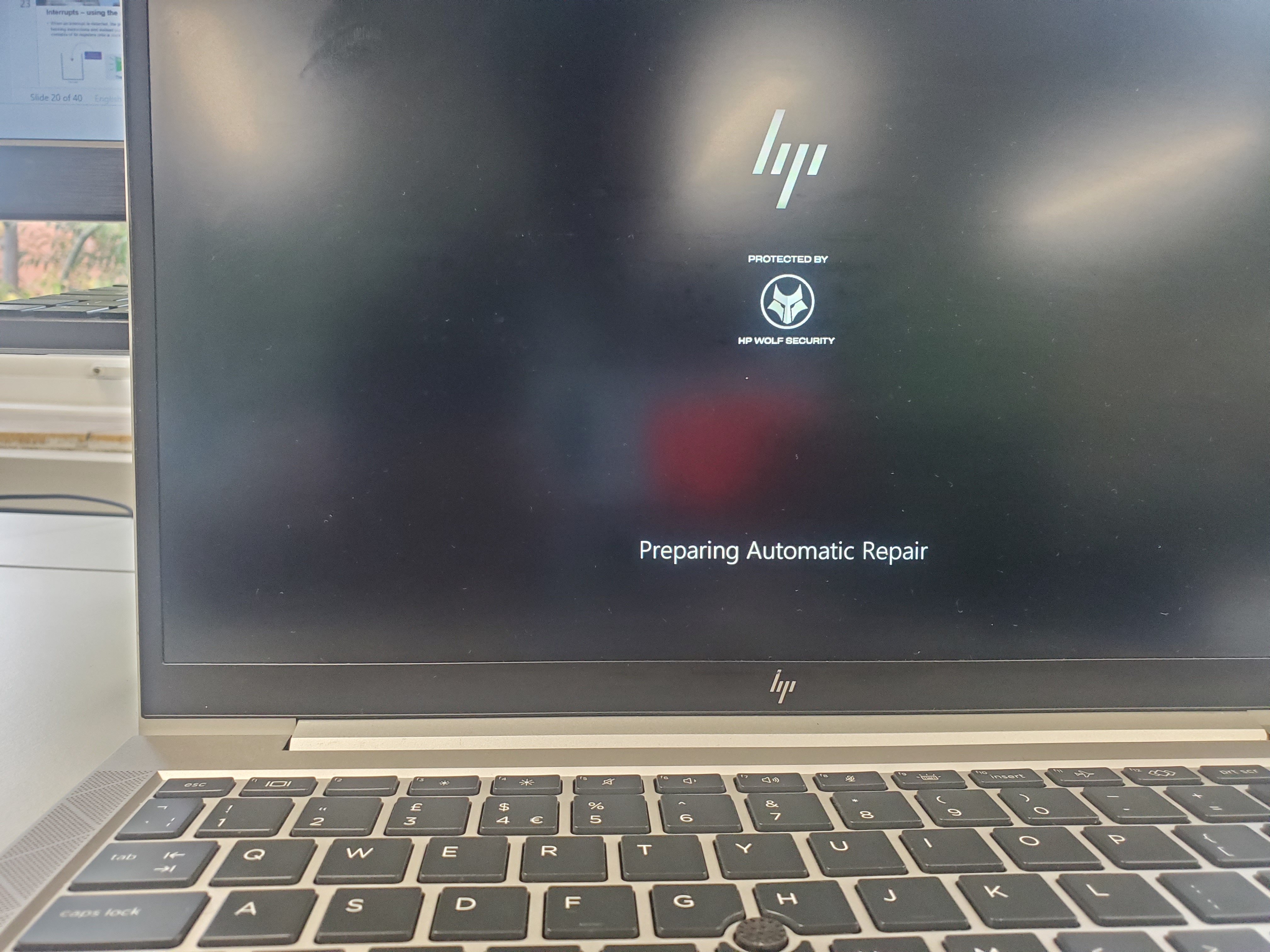 Preparing automatic repair - HP Support Community - 9513070