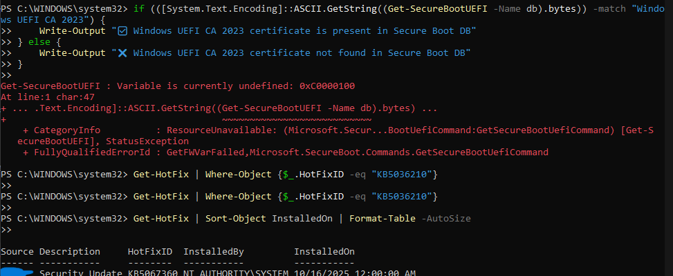 BIOS Secure Boot Platform Key failure - HP Support Community - 9512411