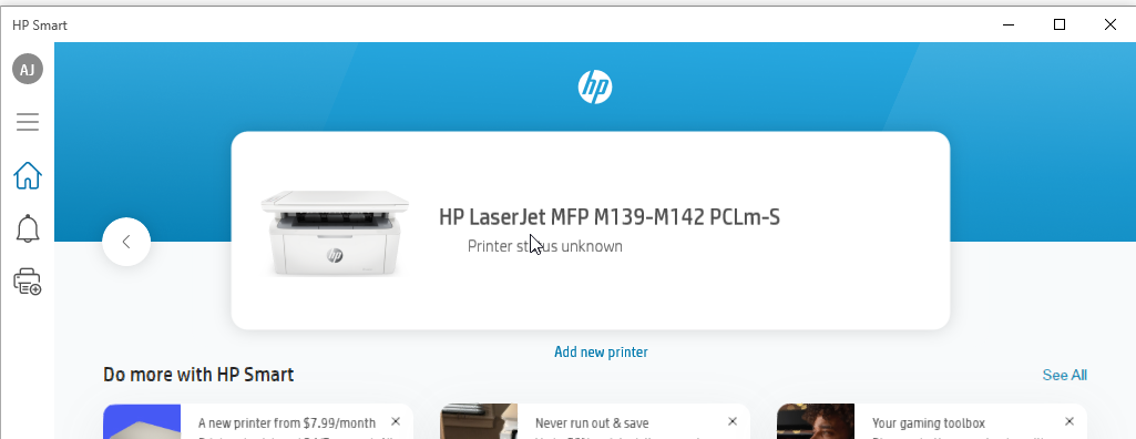 My non wireless printer is asking me to connect to as networ... - HP ...