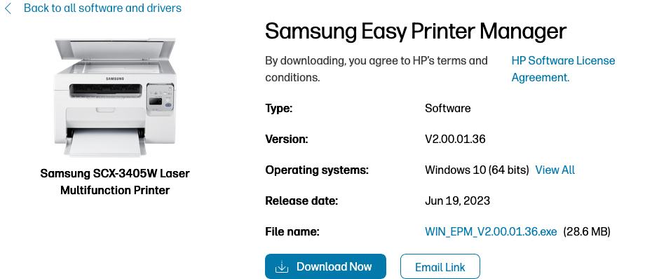 easy print manager download - HP Support Community - 9558367
