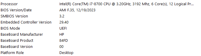 OMEN 875 – Secure Boot verification failure despite Secure B... - HP ...