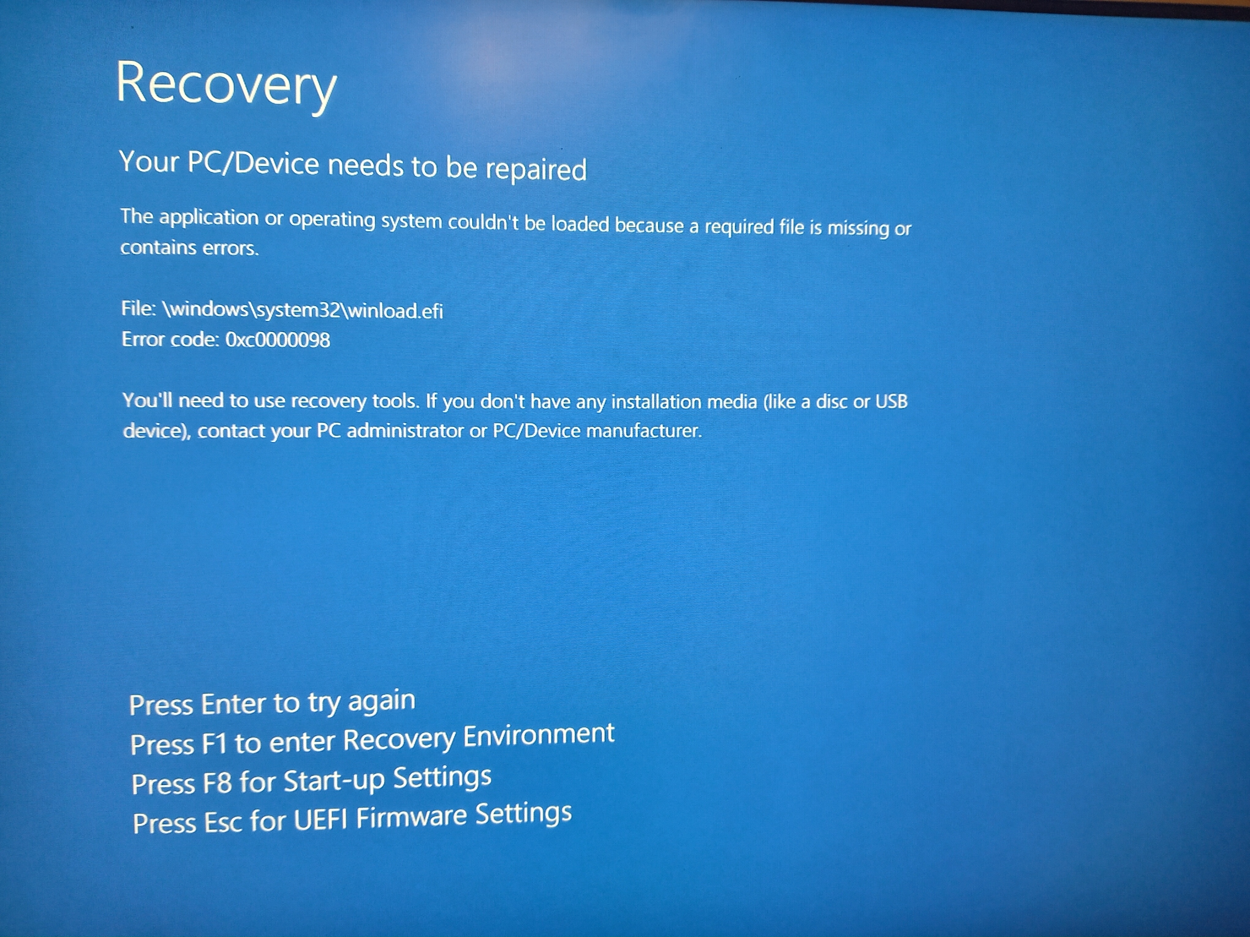 Blue screen issue - HP Support Community - 9578034