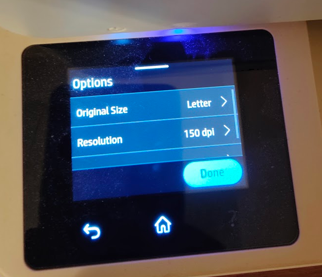 HP Envy 6500e scan shortcut how to set up default page size ... - HP ...