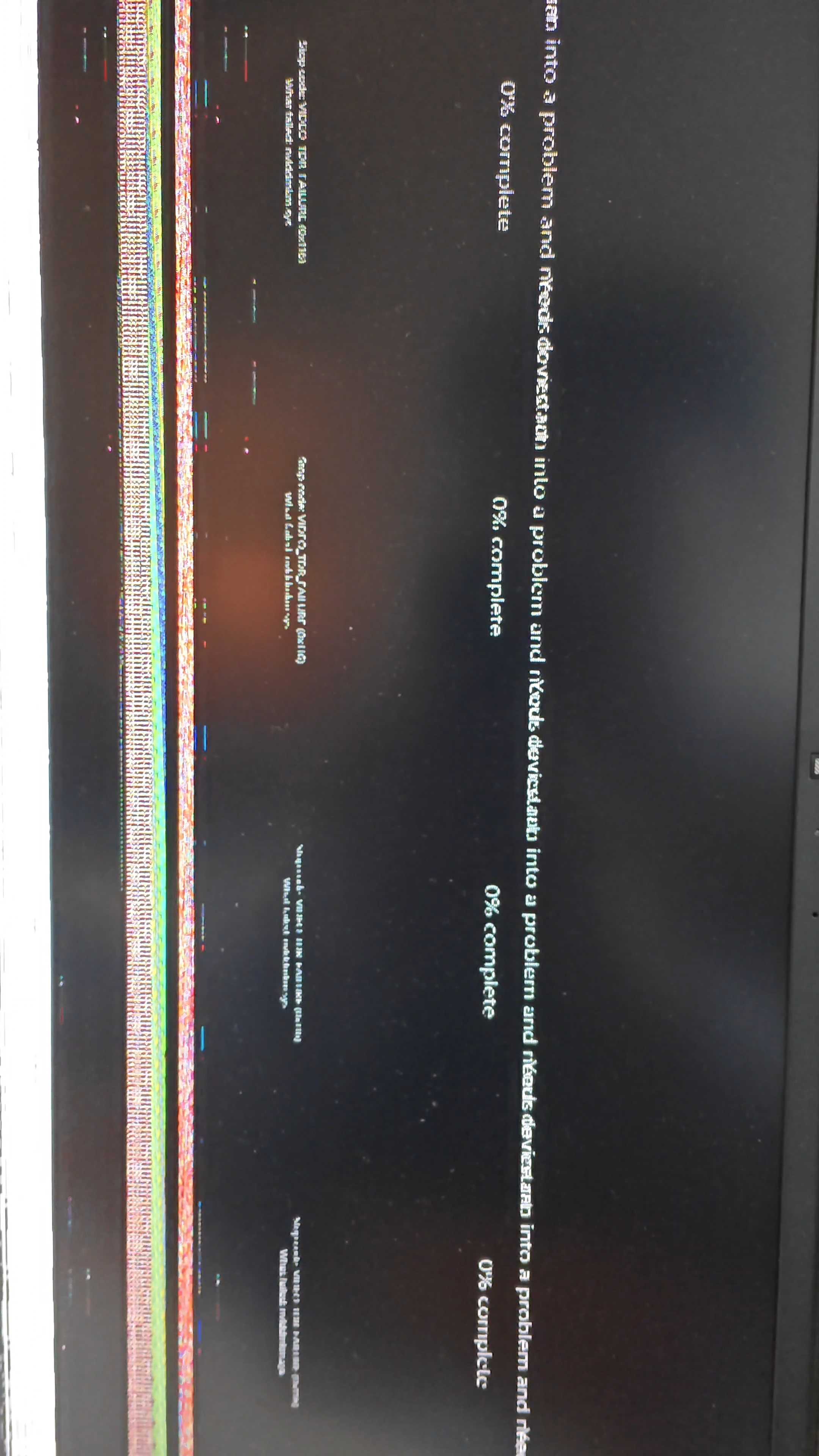 Sudden Reboot with Error Information for Multiple Times - HP Support ...