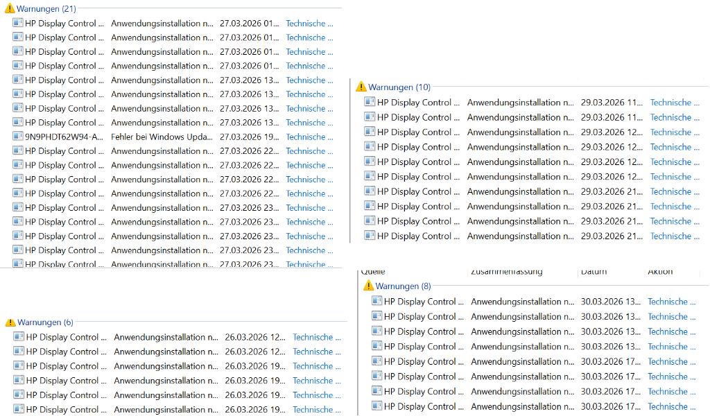This Problem Has Happened Again But Now With Software Compon... - HP ...