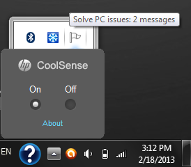 Hp Coolsense