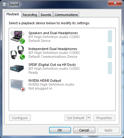 Solved: Help! No sound from speakers but icon shows its working - HP ...