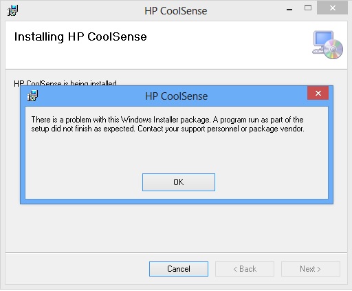 Hp Coolsense