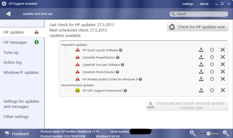 HP Support Assistant not downloading or installing updates o... - HP ...