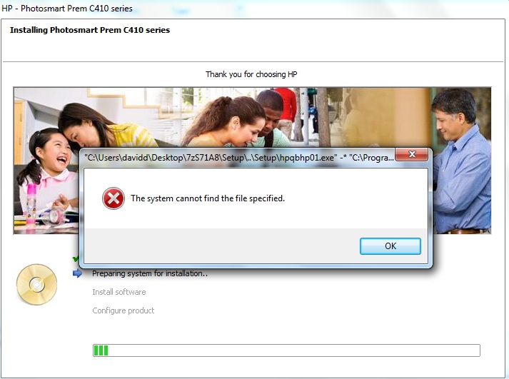 Solved Install Error The System Cannot Find The File Specified H