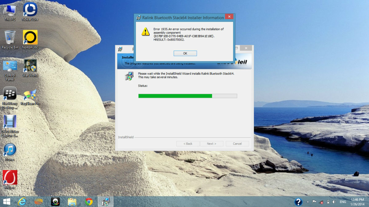 Error 1935. An error occurred during the installation of ass... - HP ... Error 1935. An error occurred during the installation of ass... - HP ...