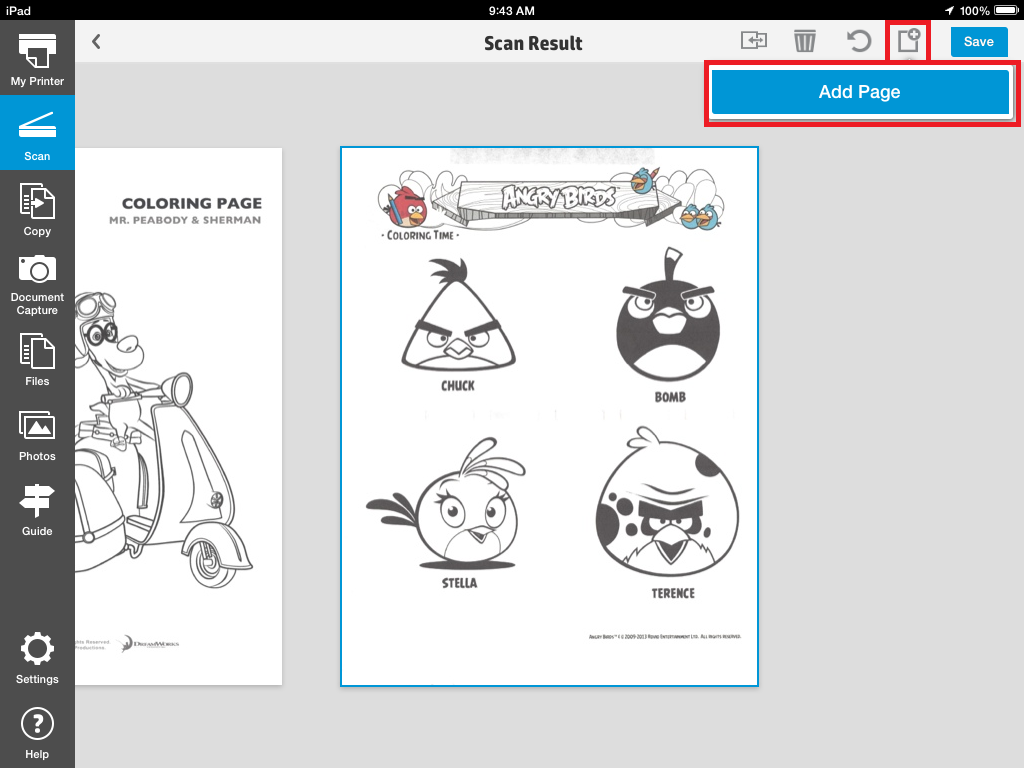 Scanning multiple pages in to a single continuous PDF - HP Support ...