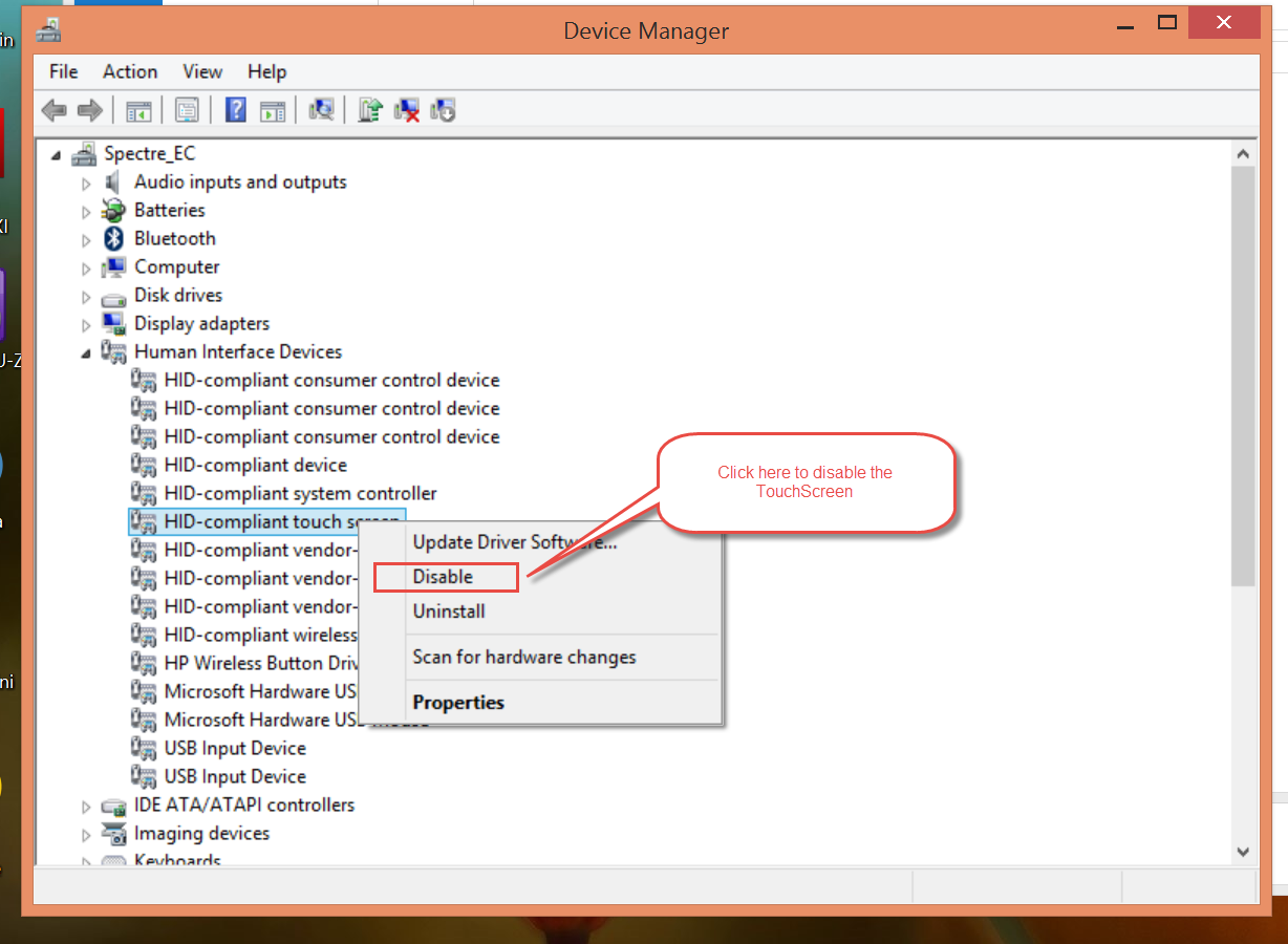 Disable Touch Screen Hp Envy - freewindows Disable Touch Screen Hp Envy - freewindows