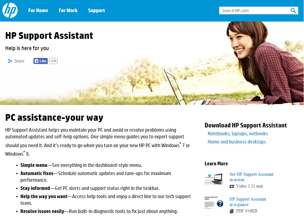 Solved: HP Support Assistant Windows 8.1 - Page 5 - HP Support ...
